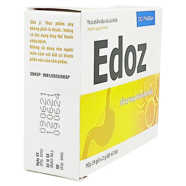 Edoz - Giải pháp an toàn cho chứng tăng tiết acid dạ dày